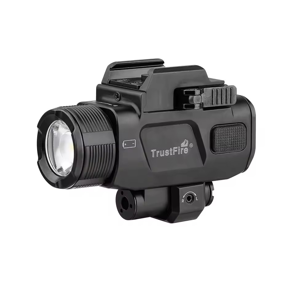 Trustfire GM07 Colored L-aser Flashlights 1050 Lumen Quick Release 2 M ...